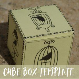 Free Cube Box Templates - Make Breaks