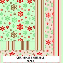 Festive Digital Paper Download - Make Breaks