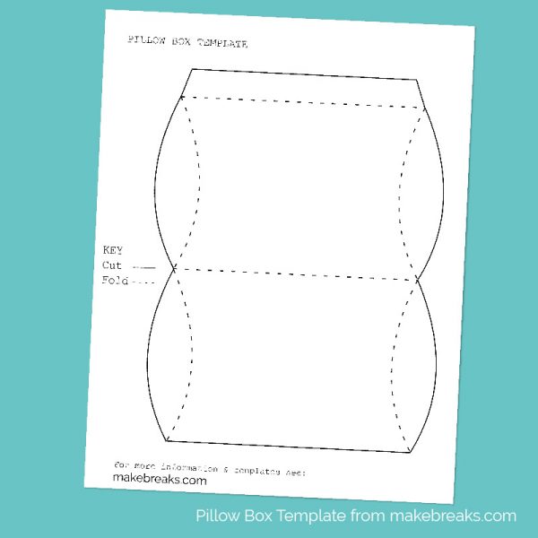 Free Pillow Box Template - Make Breaks