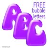 Free Printable Bubble Letters - Make Breaks
