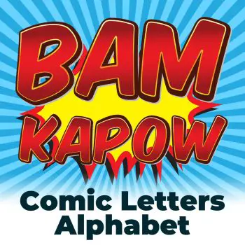 Free Comic Book Style Letters - Make Breaks
