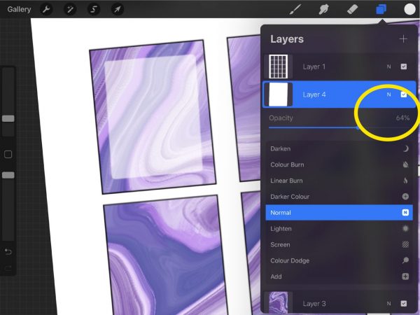 How To Create Marble Effect Stickers In Procreate Make Breaks