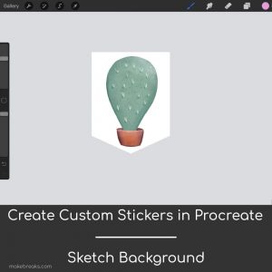 Make Custom Planner Stickers in Procreate - Procreate 5 Tutorial - Make ...