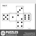 Free Printable Dice Model - Make Breaks