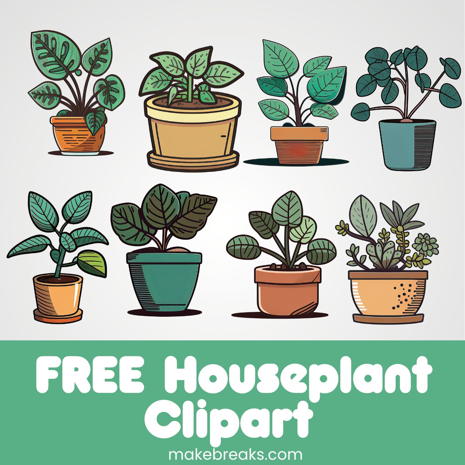 Free Plants Clipart - Make Breaks